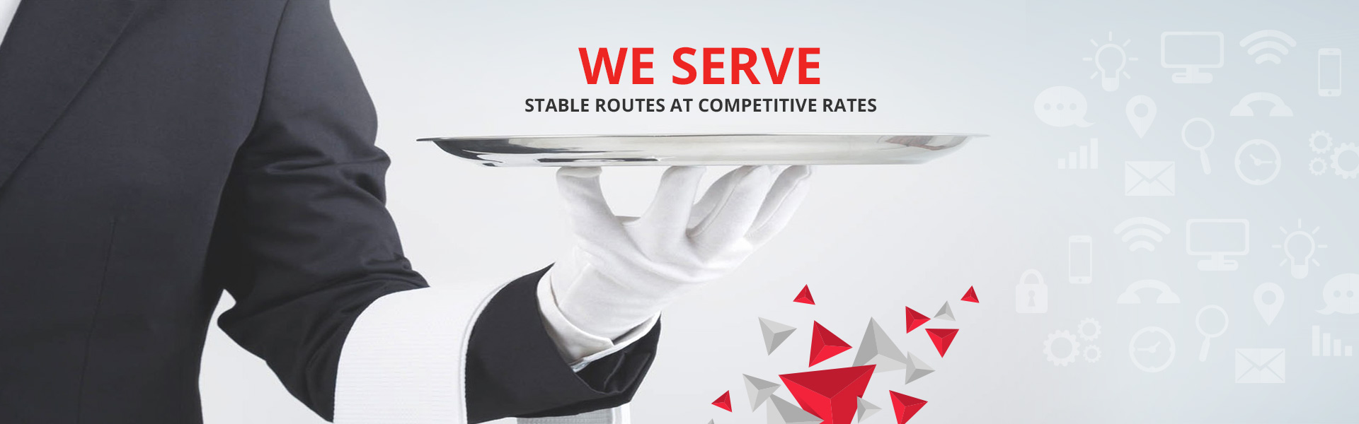 We serve stable routes at competitive rates - Lexico Telecom